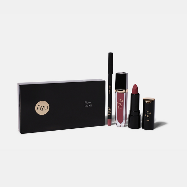 Plum Lip Kit | Bold Vegan Lip Duo by Ayu